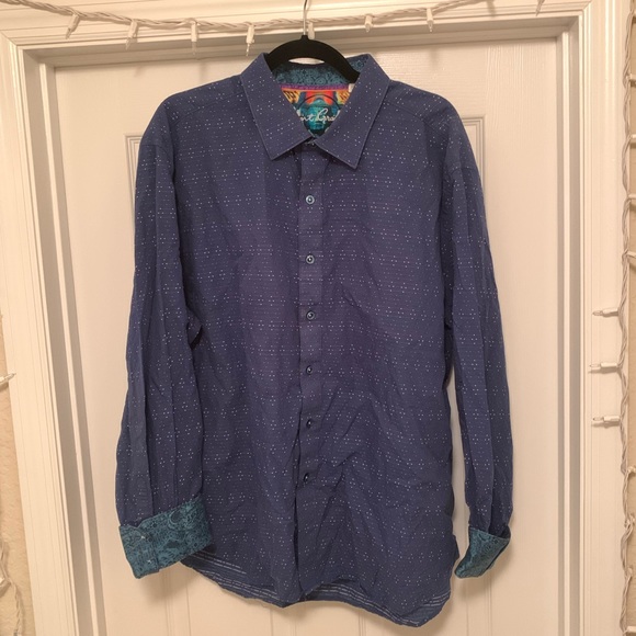 Robert Graham | Shirts | Robert Graham Long Sleeve Patterned Button ...